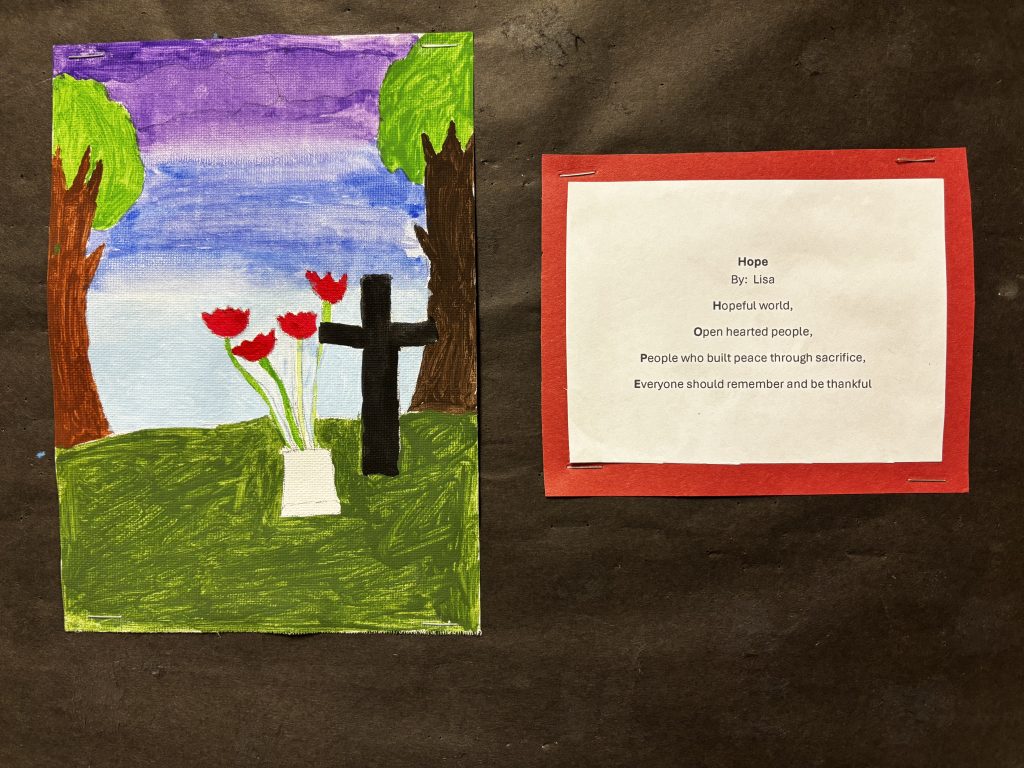 Remembrance Day – Div 3 Class Blog